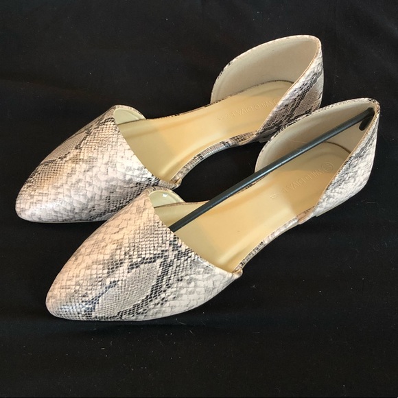Shoes | Snake Print Flats | Poshmark